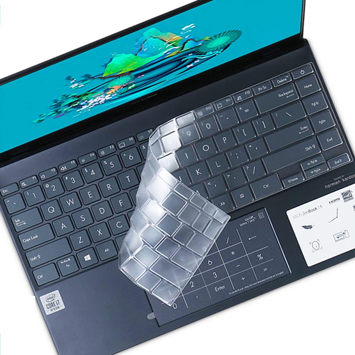 Amazon.com: WYGCH Silicone Keyboard Cover for ASUS VivoBook S14 S433 ...