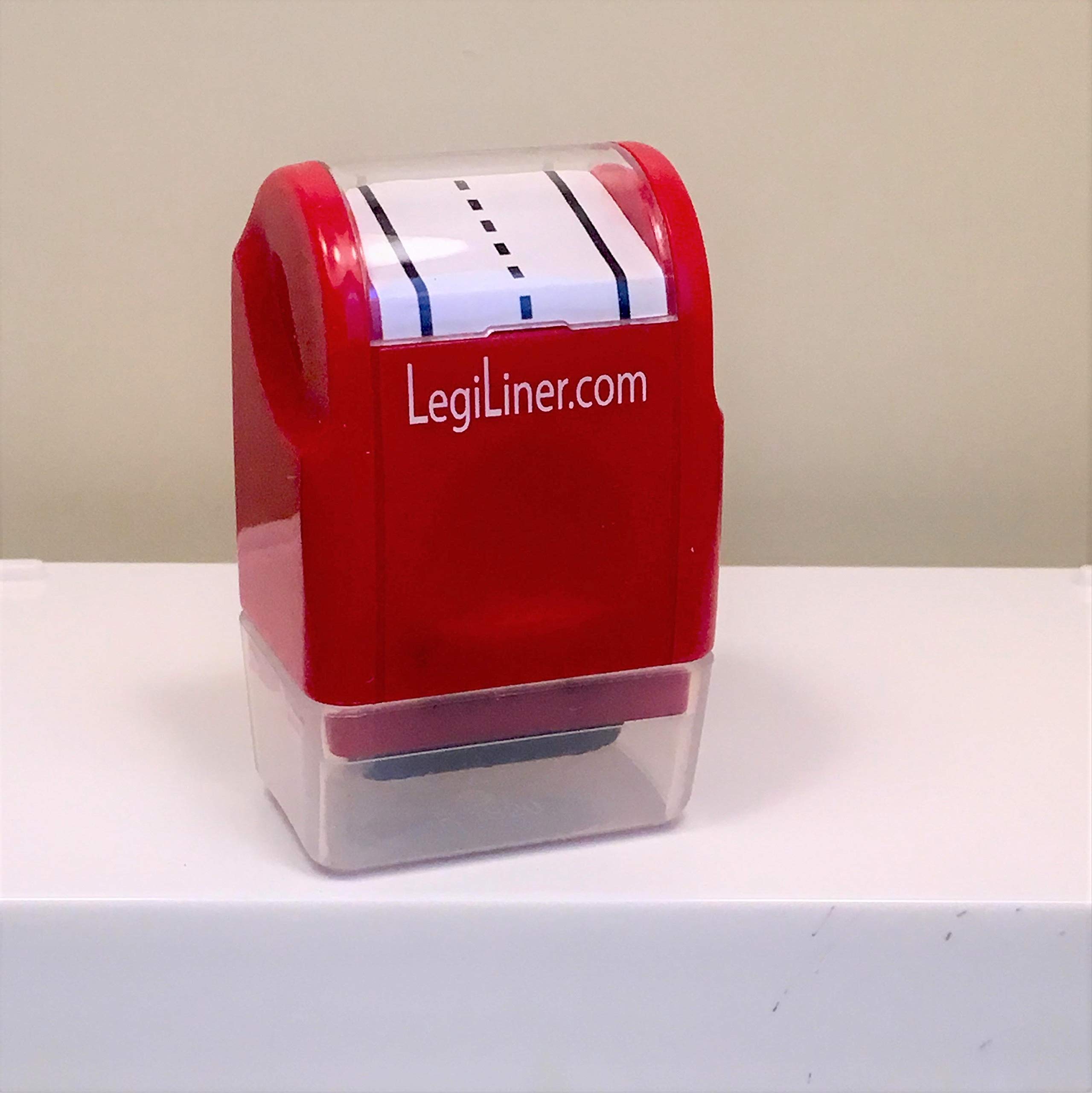 Buy LEGILINER 3 4 Dashed Handwriting Line Rolling Self Inking Stamp Buy LEGILINER 3 4 Dashed Handwriting Line Rolling Self Inking Stamp