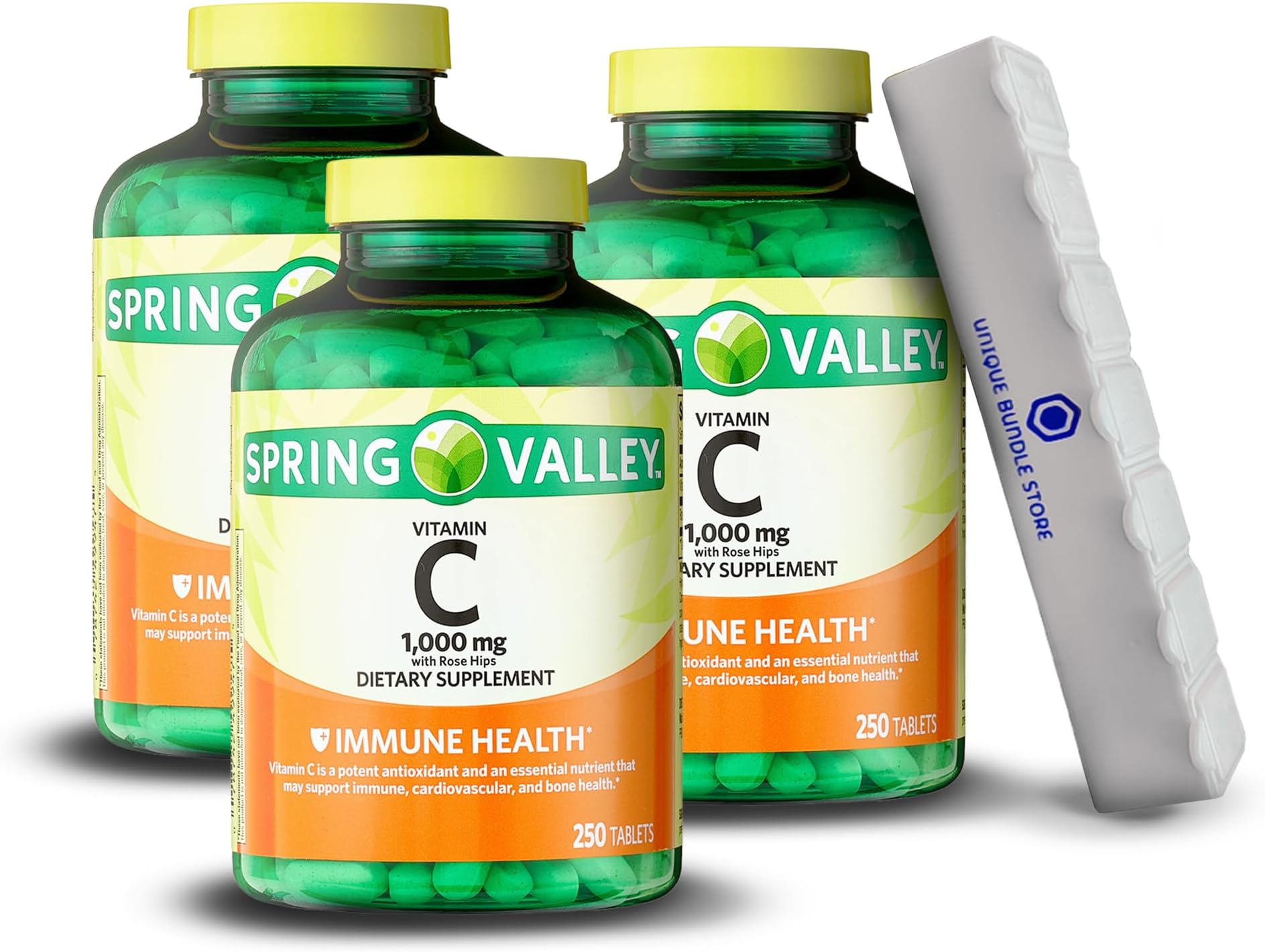 Amazon.com: Unique Bundle Store Spring Valley, Vitamin C with Rose Hips ...