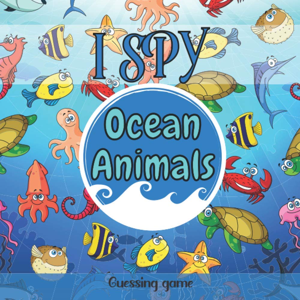 Buy I OCEAN ANIMALS: Guessing game . fun activity book for kids ages +2 ...