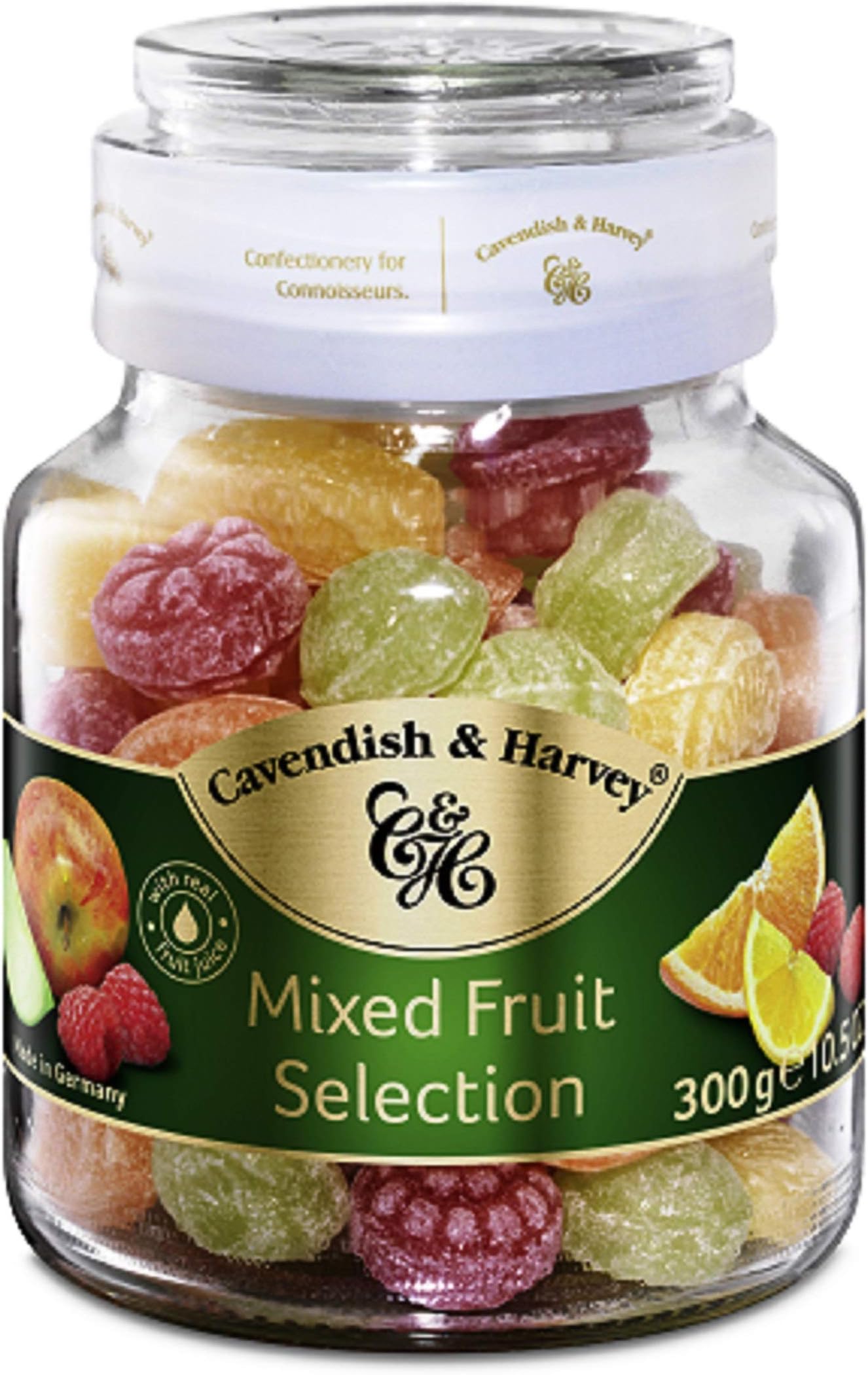 Amazon.com : Queen’s Delight Fruit Candy Jar - All Natural Fruit Juice ...