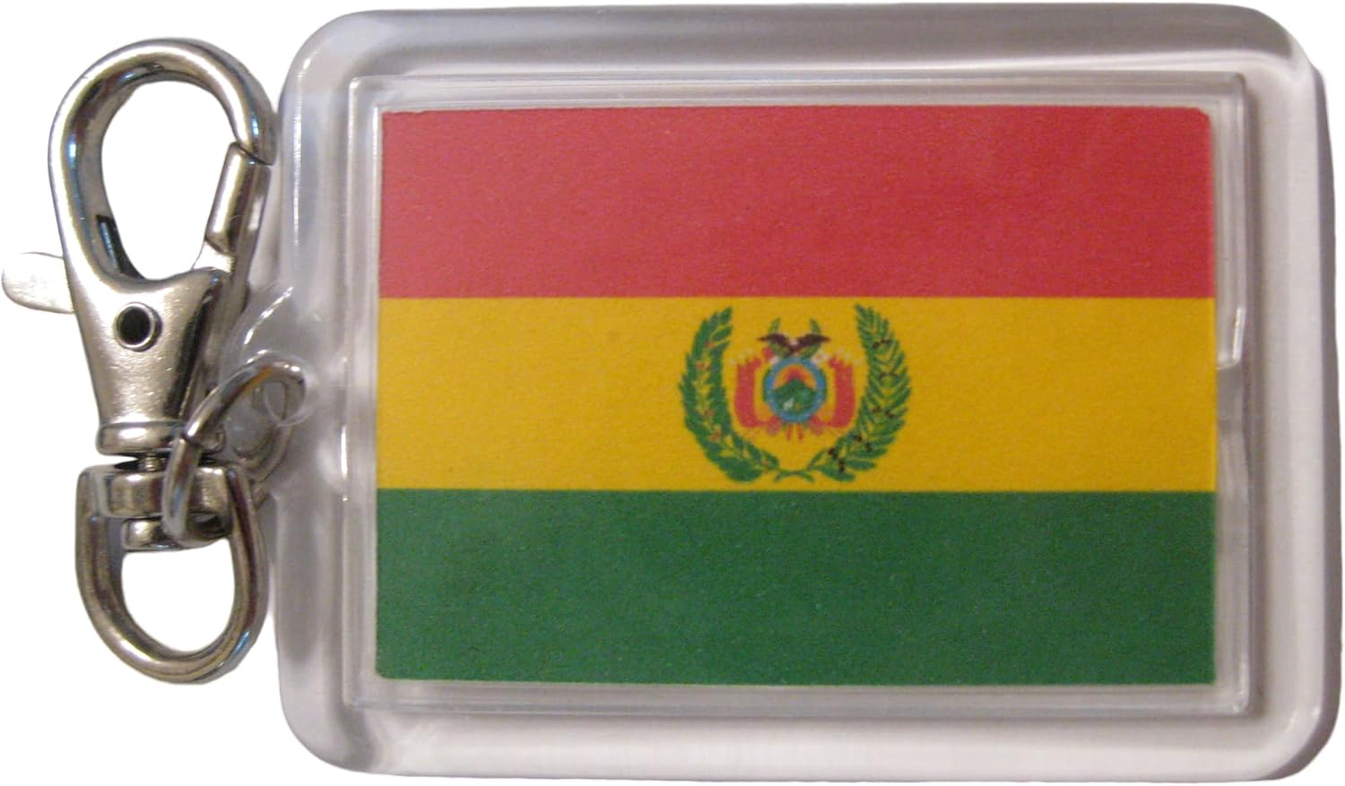 Amazon.com: Genius Collections Bolivia Military flag Keychain keyring ...