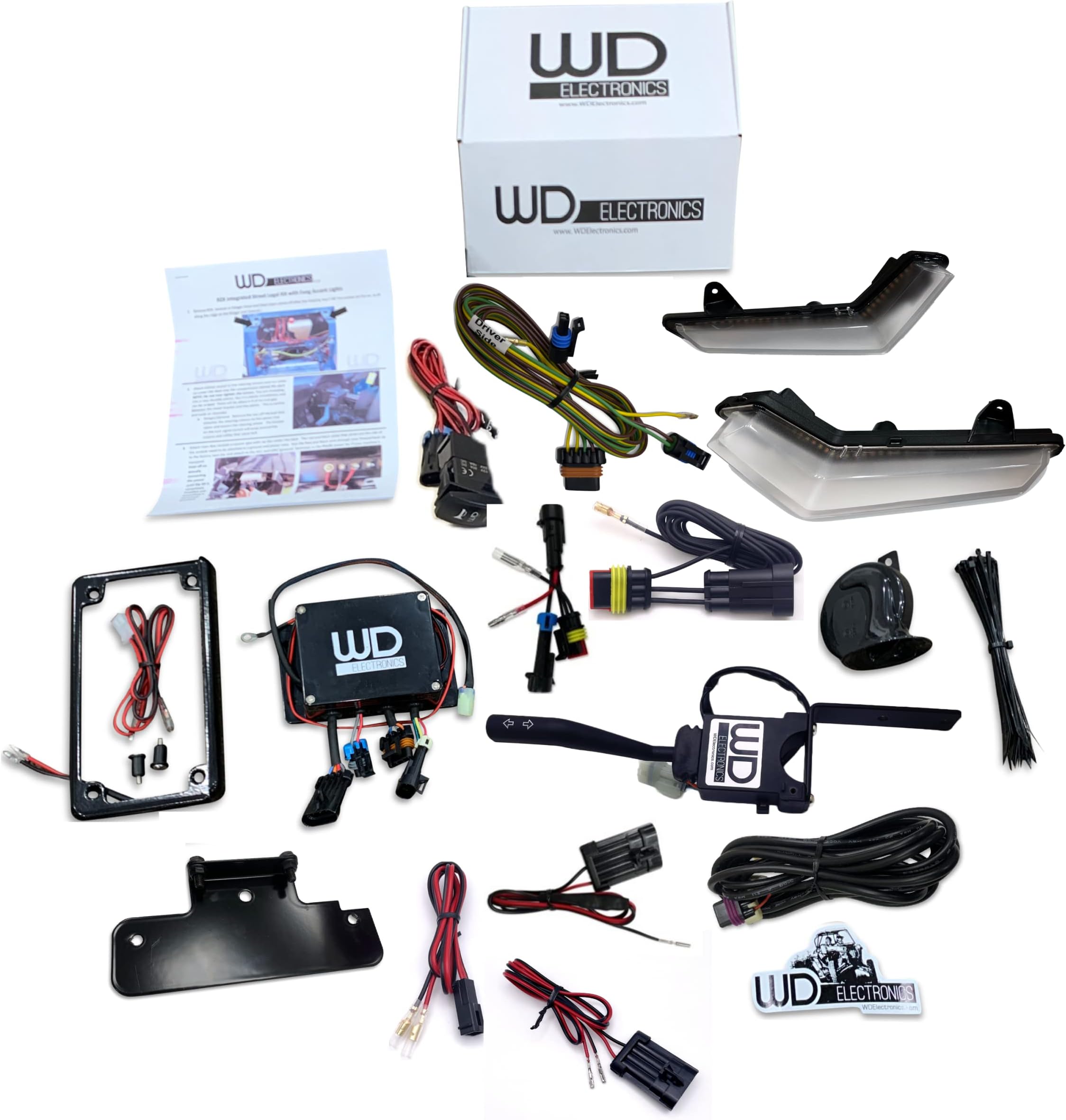 Amazon.com: WD Electronics Can Am Defender Front Signature Lights ...