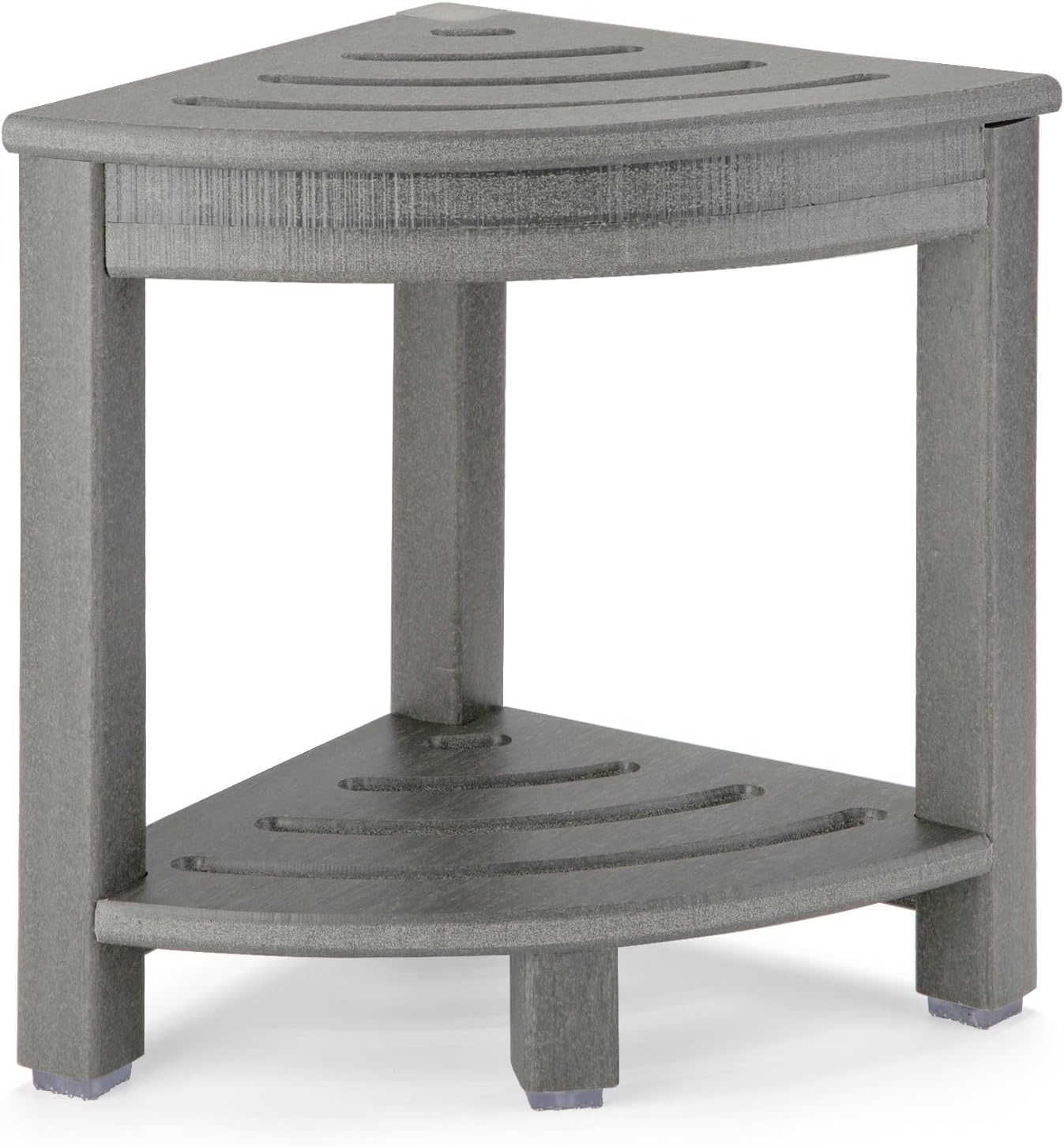 Amazon.com: Apolimi HDPE Corner Shower Stool,Shower Bench Seat with ...