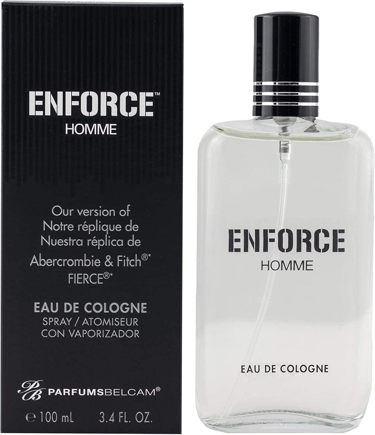 PB ParfumsBelcam Enforce, our version of Fierce EDT Spray, 100 ml (Pack ...