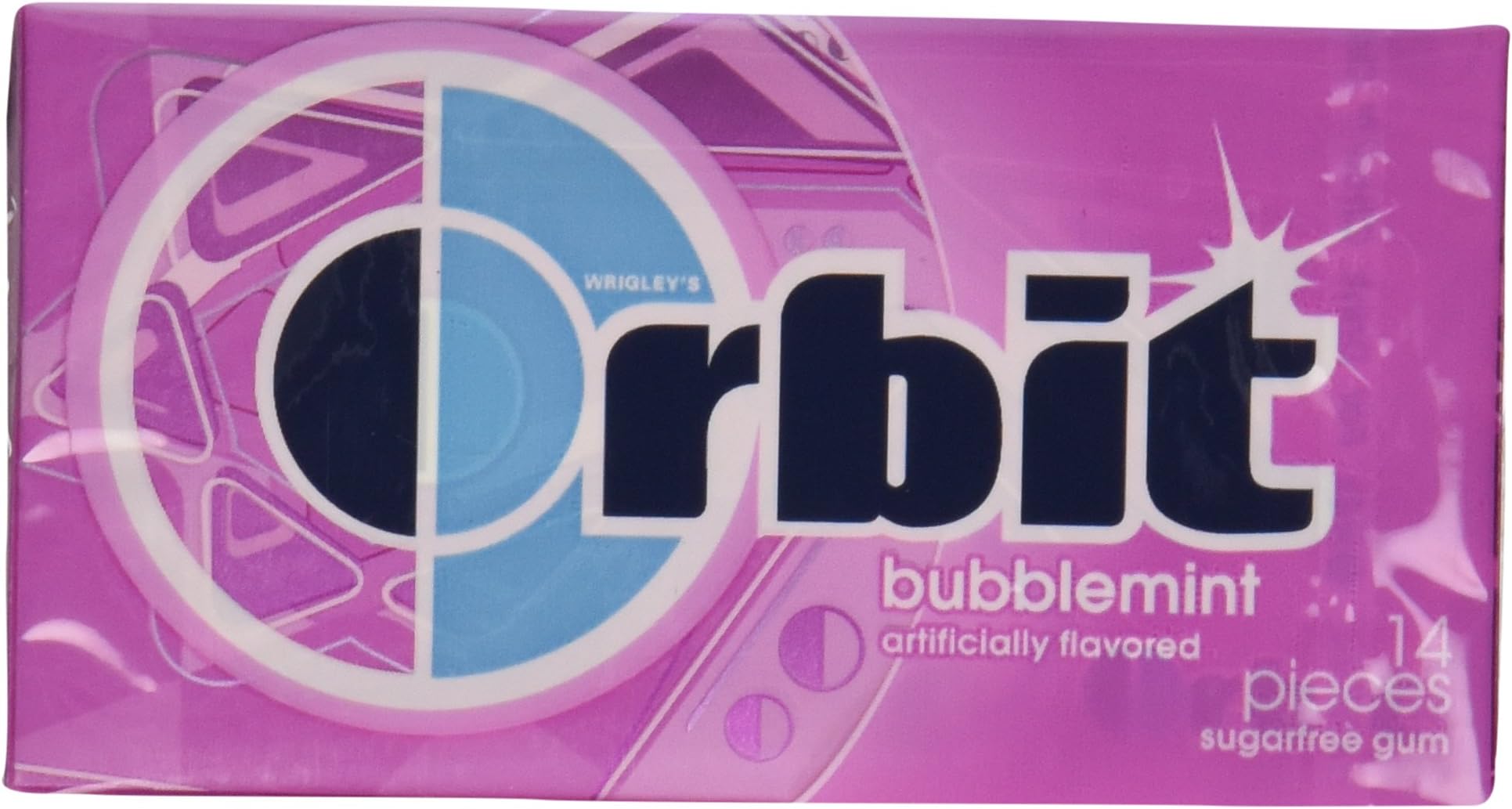 Amazon.com: Wrigleys Orbit Wintermint, 14-Count (Pack of 12) : Grocery ...