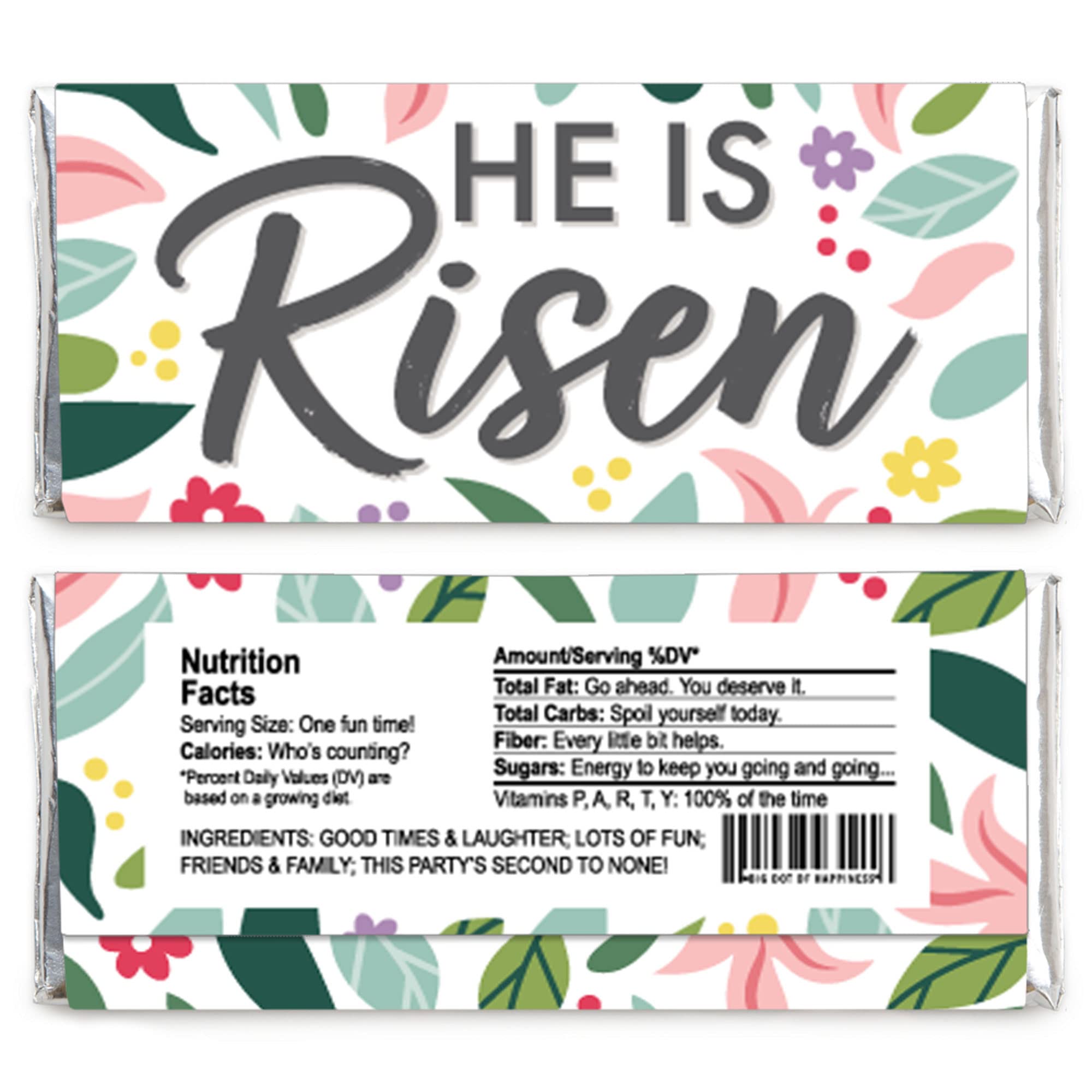 Religious Candy Wrapper Printables Personalized Religious Themed Candy