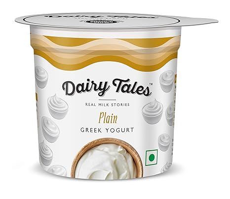 Dairy Tales Greek Yogurt Natural 100 g : Amazon.in: Grocery & Gourmet Foods