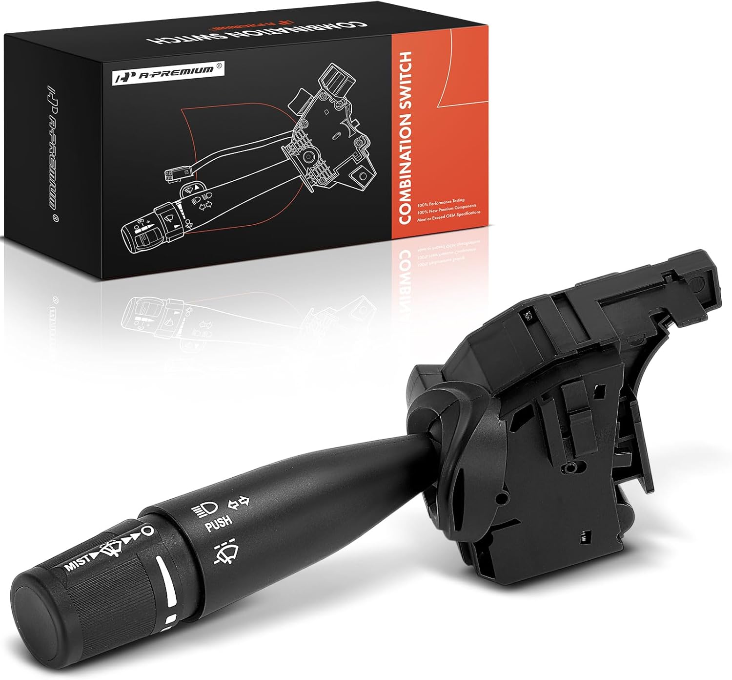 A-Premium Turn Signal Windshield Wiper Multifunction Switch Compatible ...