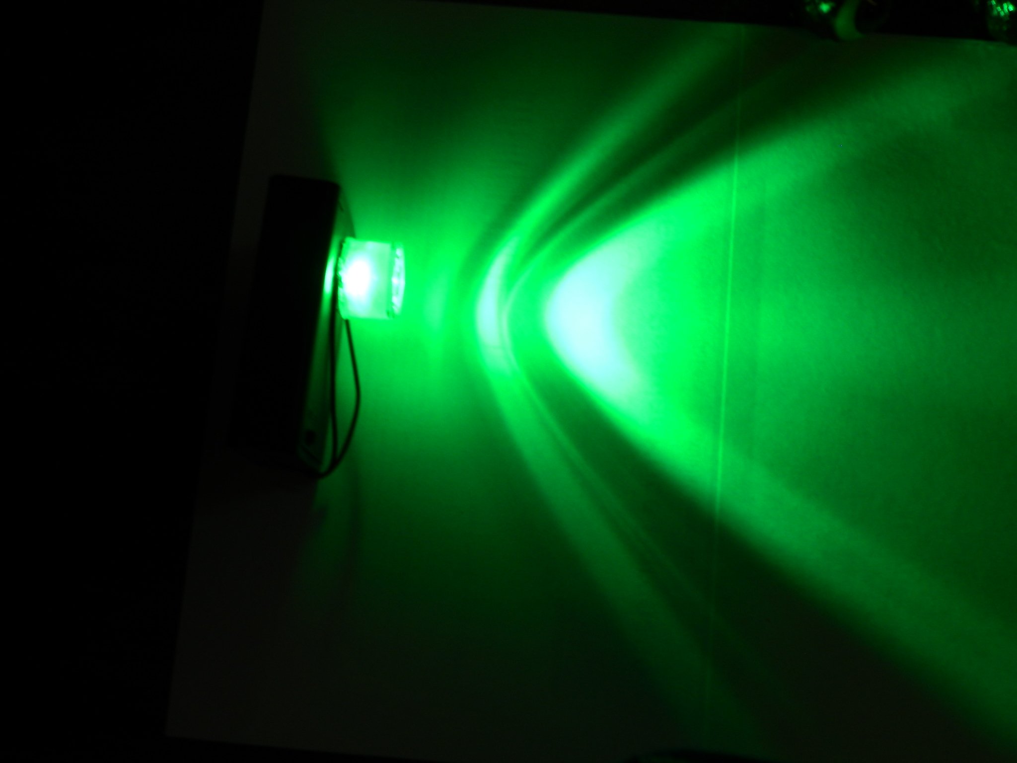 Amazon.com : Green 1w Mini LED Battery Operated Flood Light for ...