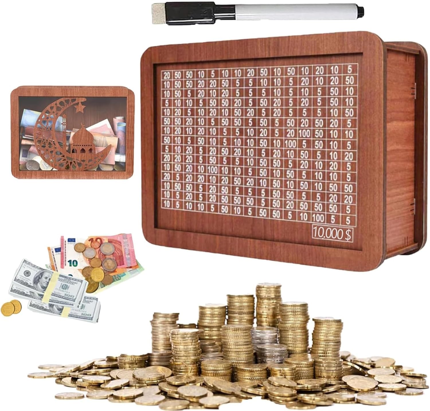 Amazon.com: Tenkaybox Money, Tenkaybox for Saving Money, Tenkay Money ...