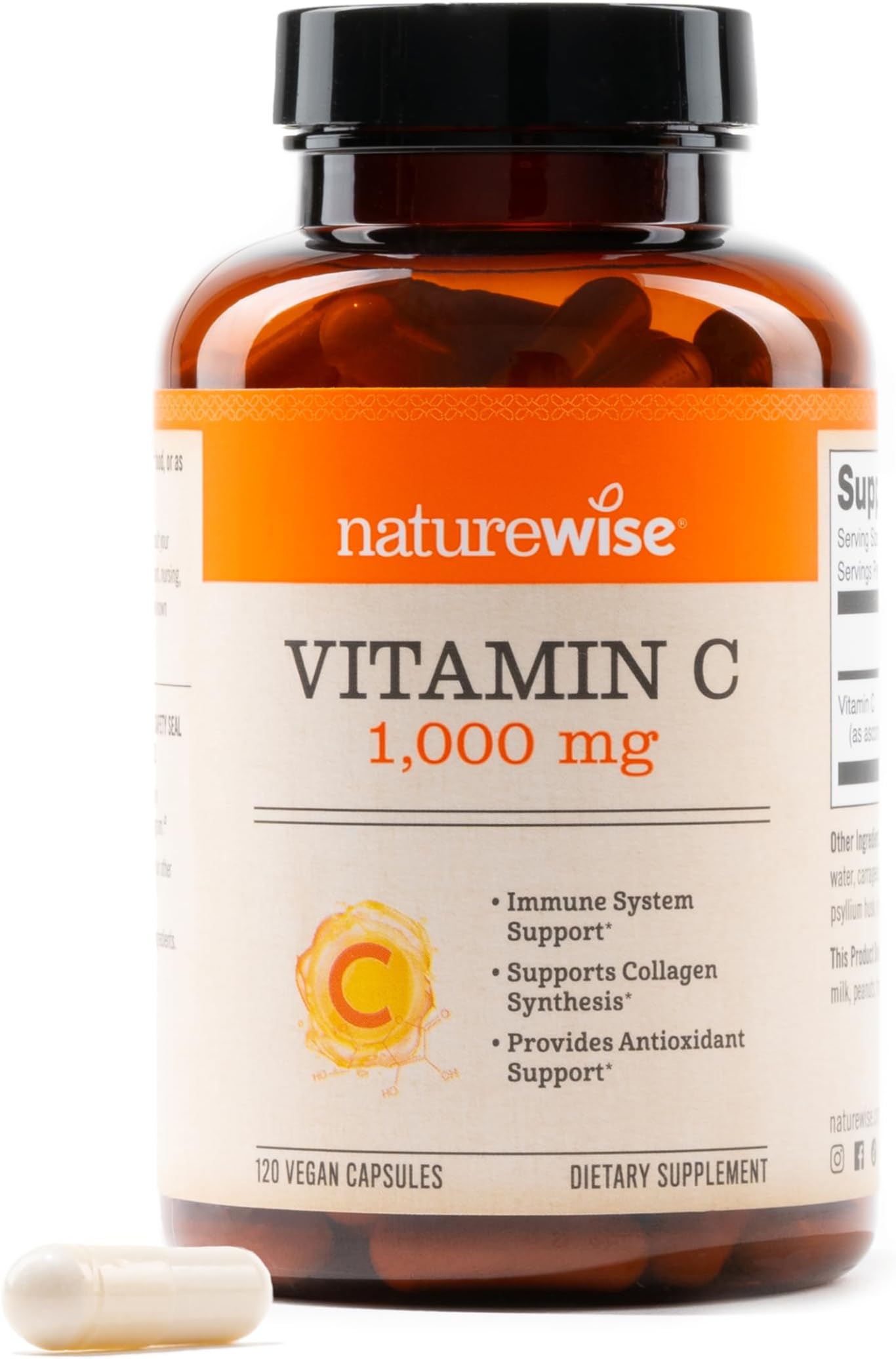 Amazon.com: Doctor's Best Vitamin C with Q-C - Vitamin C 1000mg Non-GMO ...