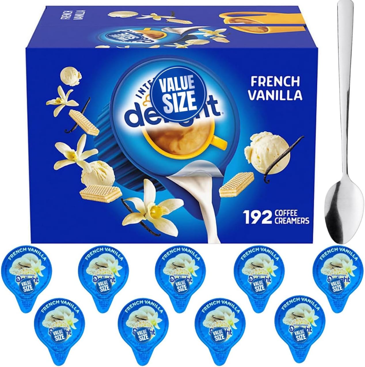 Amazon.com: Coffee Creamer Singles Mini Moo’s Half & Half Creamer ...