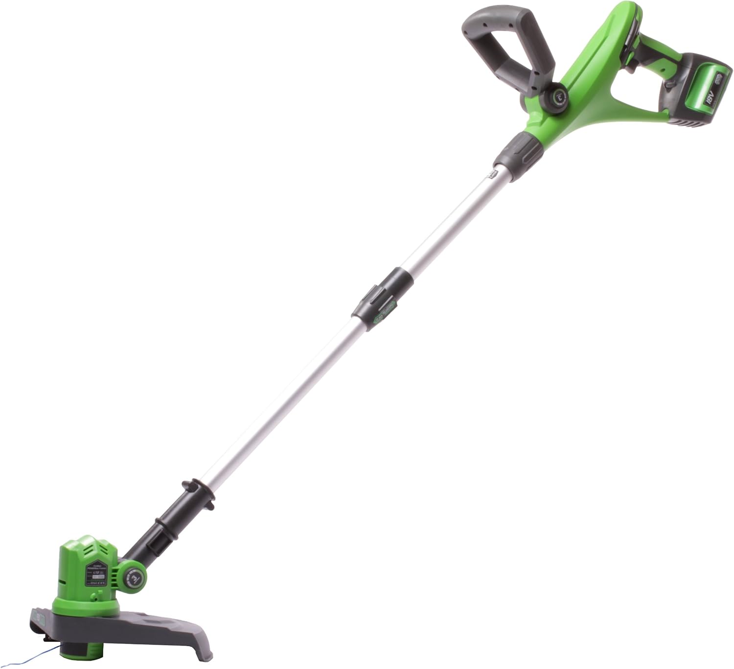 CEL LT2-PH09-S Cordless Powerline Trimmer with 18V 1300mAh Powerhandle ...