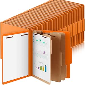 Amazon.com : Skyygemm 48 Pcs Classification Folders Letter Size, 3 ...