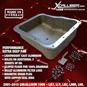 Amazon.com: Extra Deep Aluminum Casted Oil Pan for Allison 1000 ...