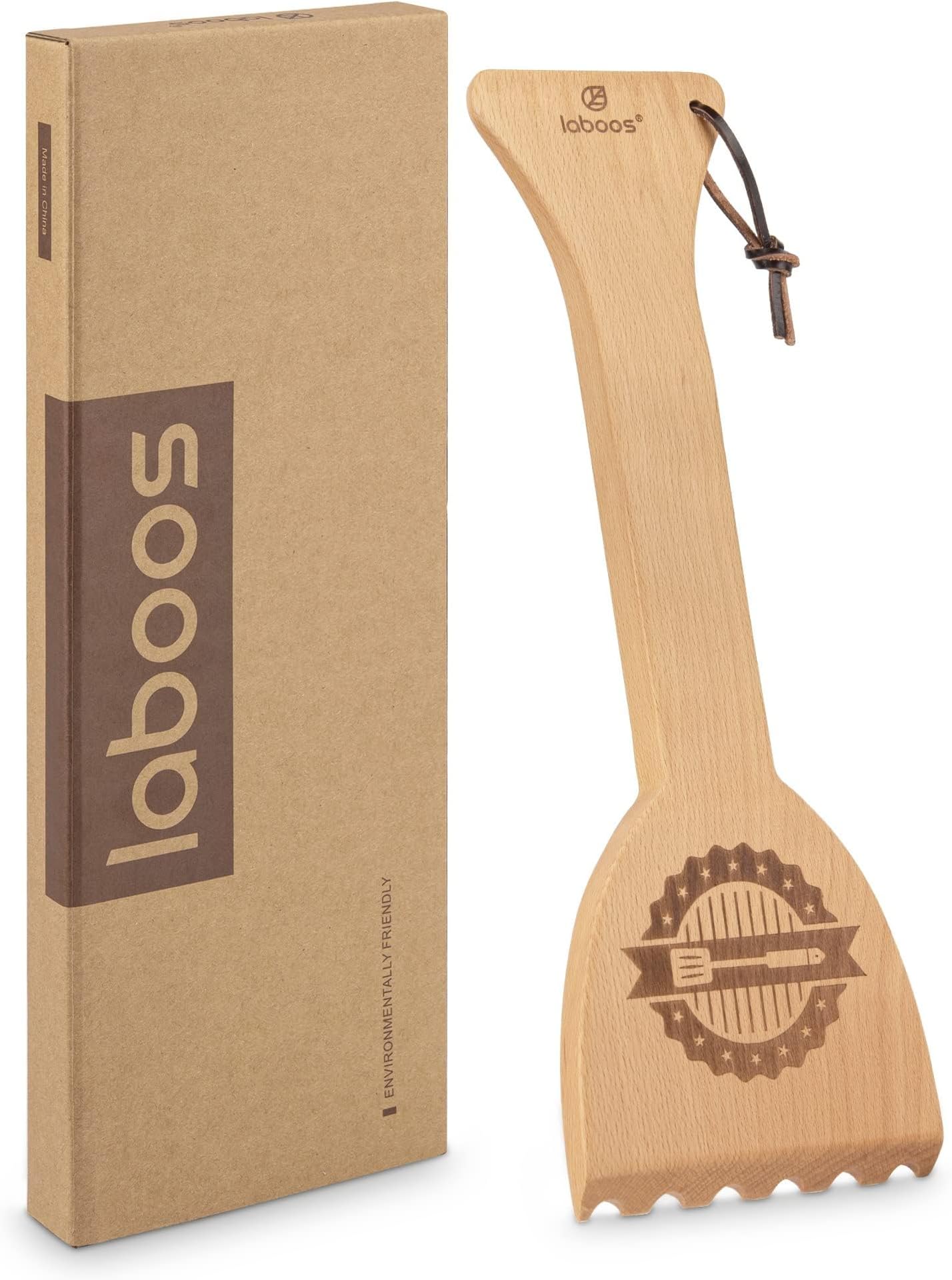 Amazon.com: Wood Grill Scraper - Wooden Alternative for A BBQ Grill ...