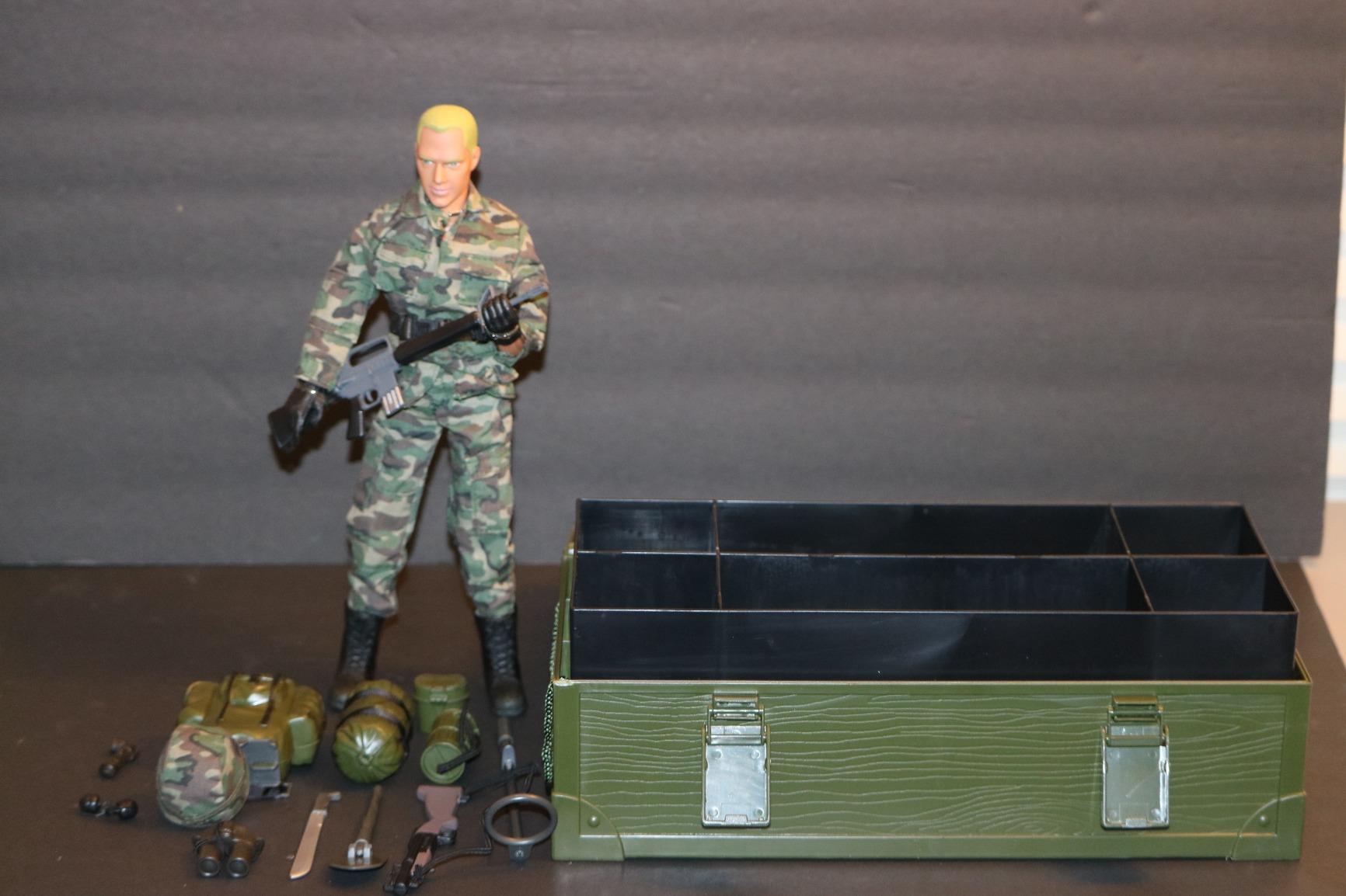 Amazon.com: Click N' Play Military Desert Camping | 12-Inch Action ...