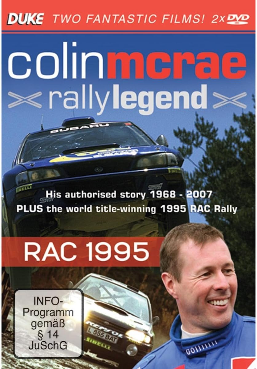 Colin McRae - Rally Legend/RAC Rally 1995 [DVD]: Amazon.co.uk: DVD ...