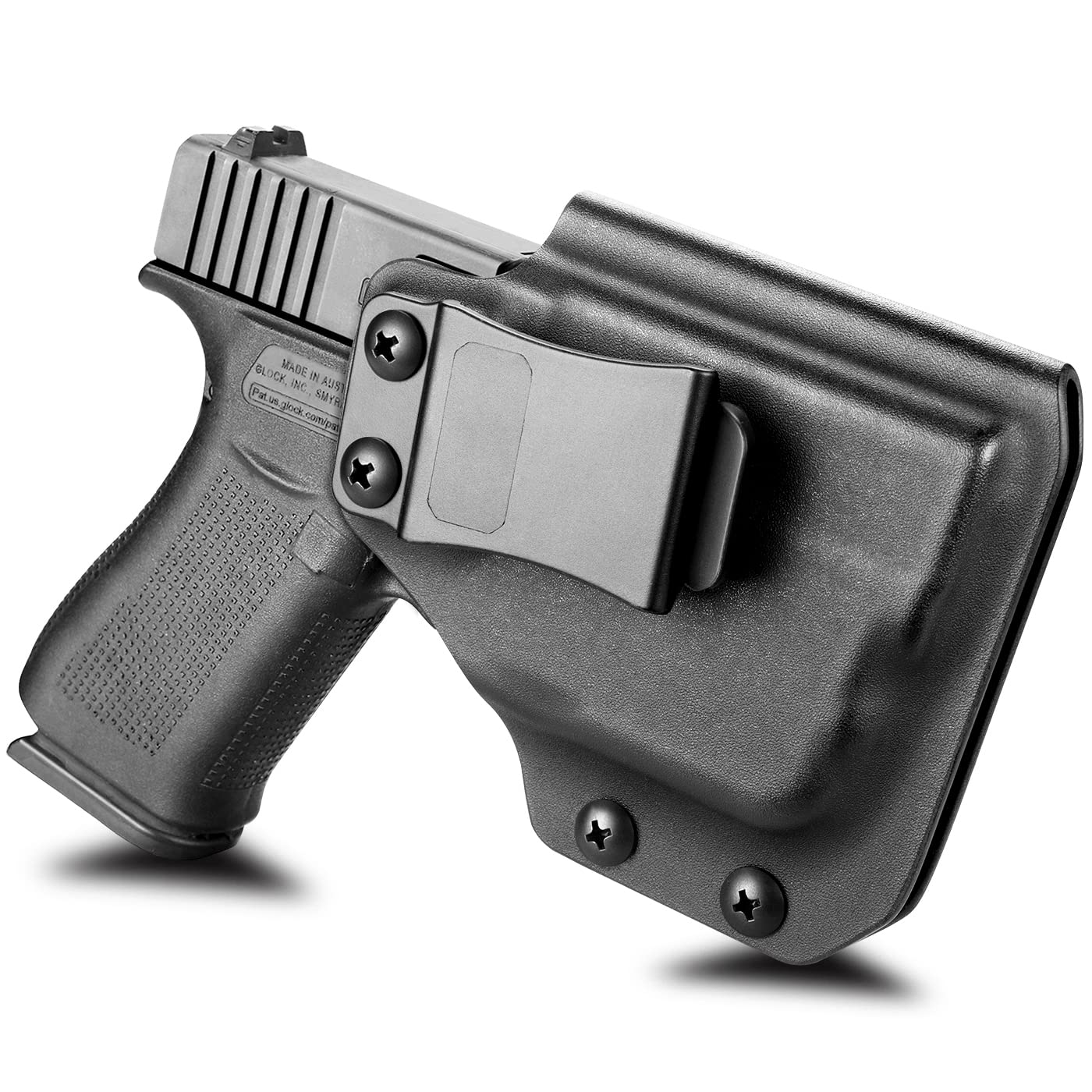 Amazon.com : Holster Compatible with Glock 43 43X w/TLR-6 -Optic Cut- Inside Waistband Concealed ...