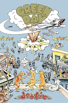 Amazon.com: Green Day - Music Poster (Dookie - Album Cover) (Size: 24 ...