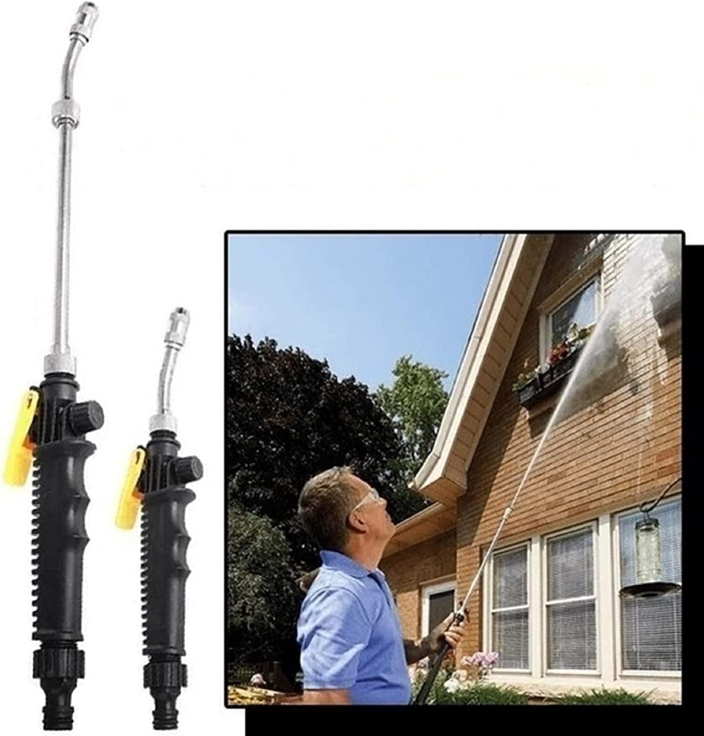 Amazon.com : High Pressure Power Washer, Household 2-in-1 High Presure ...