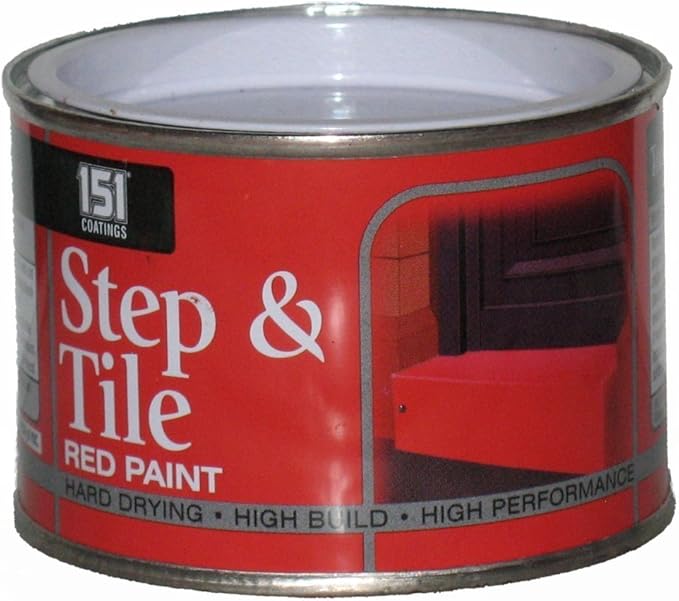 151 Step & Tile Paint RED 180ML : Amazon.co.uk: DIY & Tools