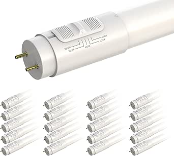 LumeGen Case of 25-4ft LED Universal Tube - Type AB - 18W - Color ...