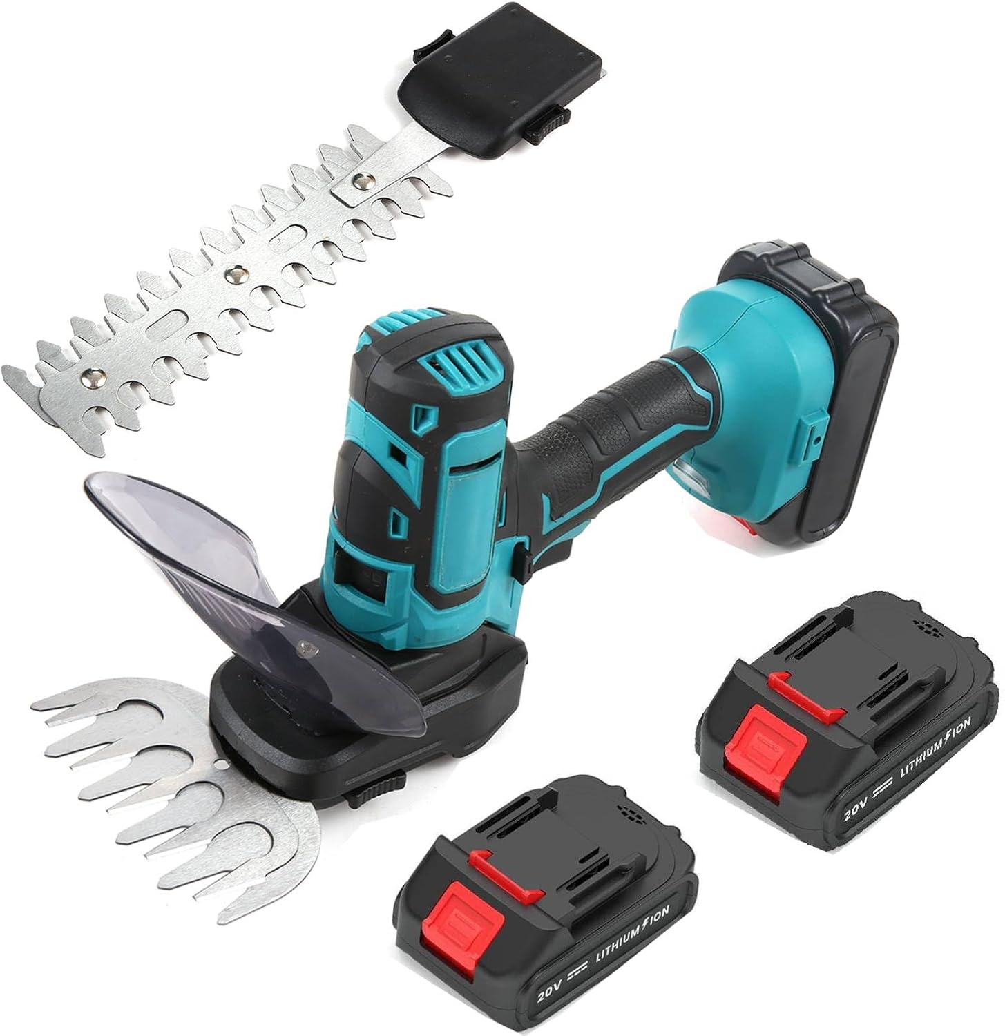 Amazon.com : Vistreck 2 in 1 Handheld Grass Trimmer Mini Hedge Trimmer ...