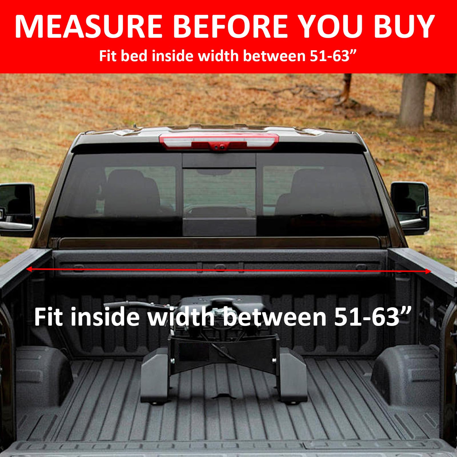 Snapklik.com : LMYYGOO Truck Ladder Rack,Universal Steel Truck Bed Rack ...