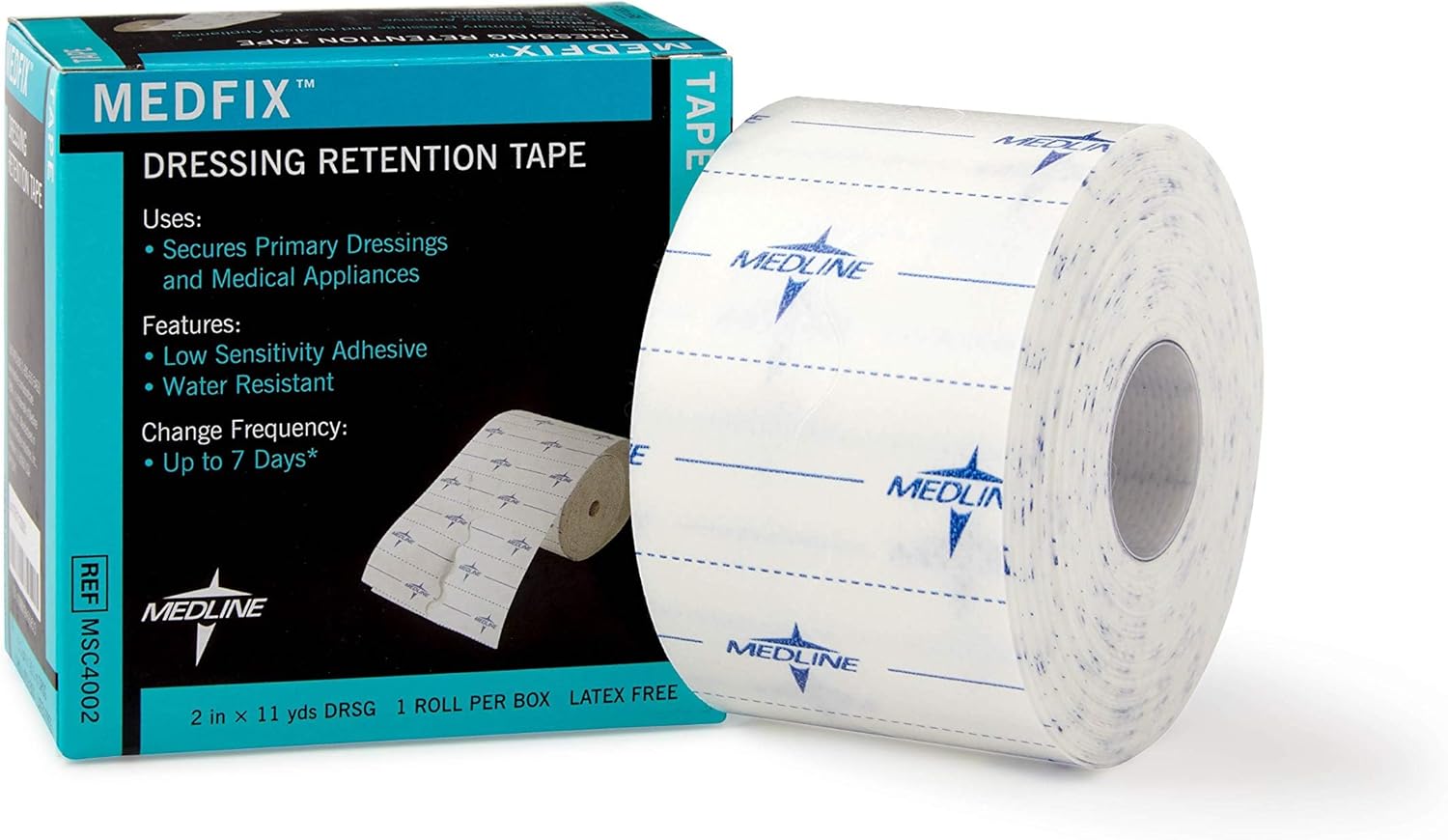 Amazon.com: Medline MedFix Dressing Retention Tape with S-Release Liner ...