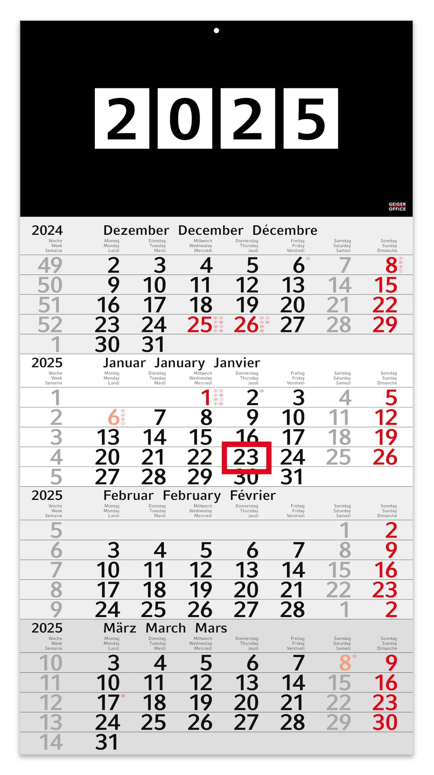 4-Month Calendar 2025 - Wall Calendar 4 Months Single Sheet I 30 x 56 ...