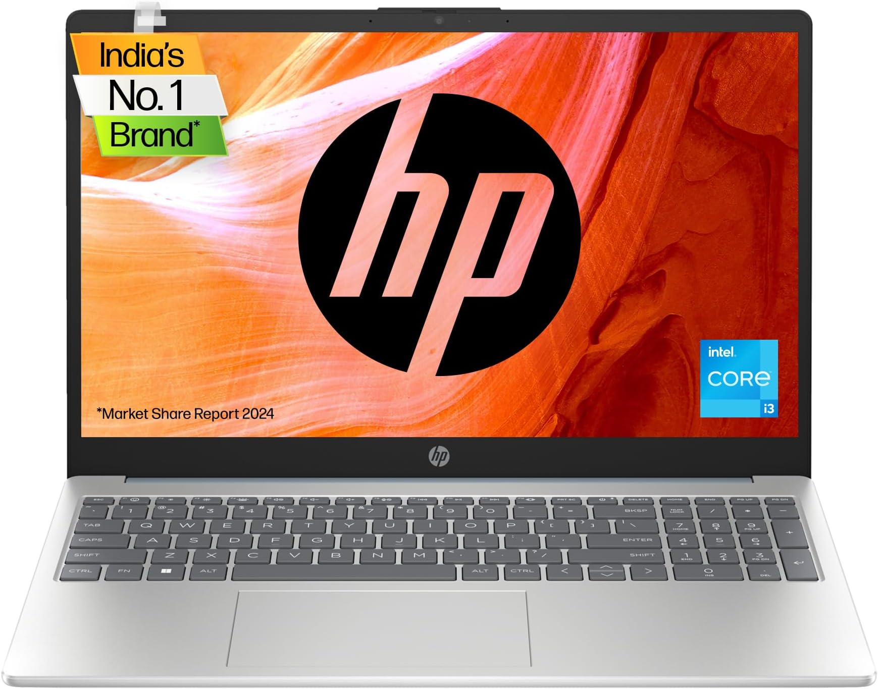 HP Laptop 15, 13th Gen Intel Core i3-1315U, 15.6-inch (39.6 cm), FHD ...