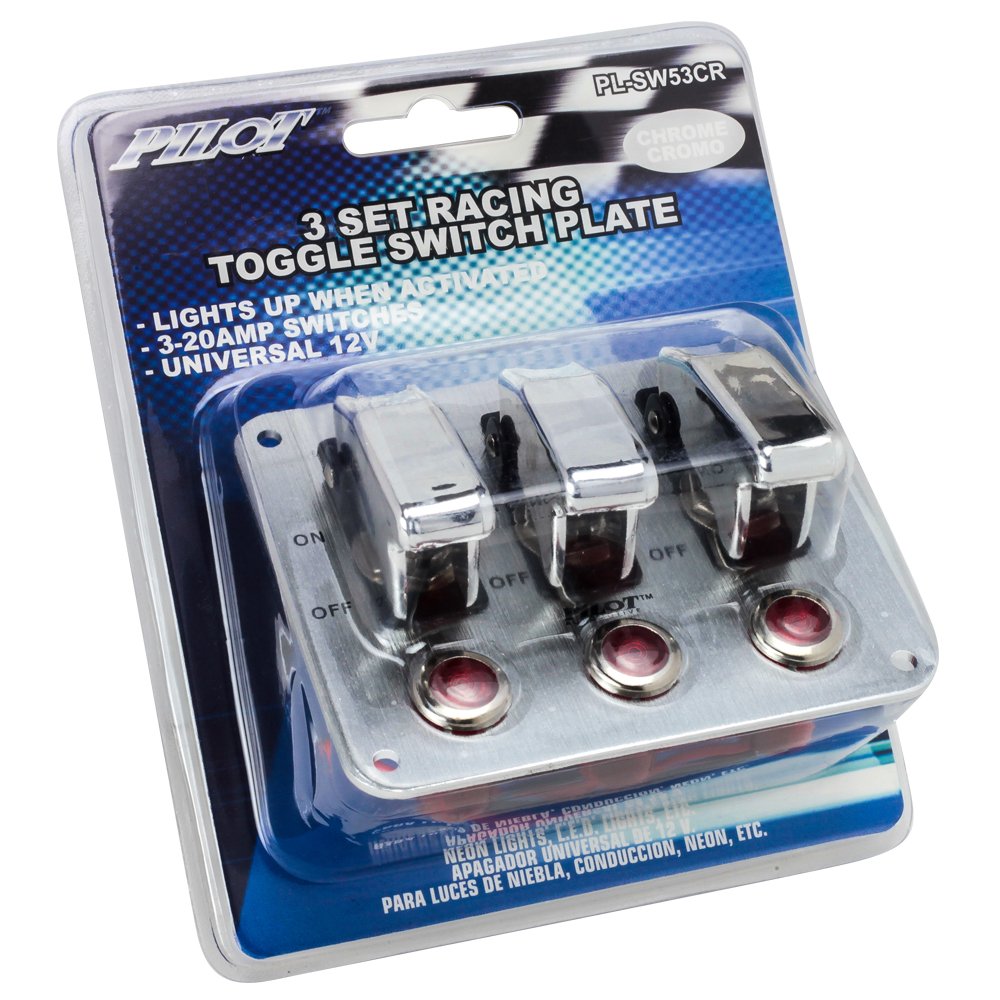Snapklik.com : Pilot Automotive PL-SW53CR Performance 3 Row Chrome ...