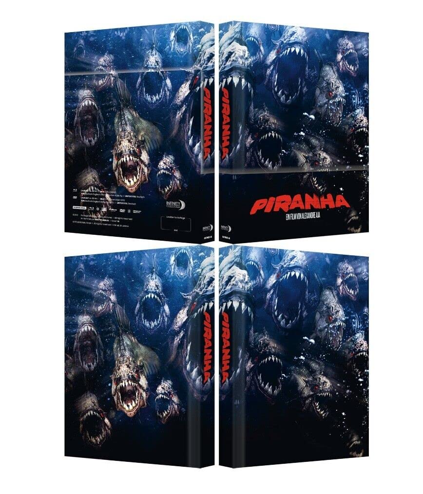 Piranha 3D - Limited Wattiertes Mediabook Uncut 444 Edition (Blu-ray+ ...