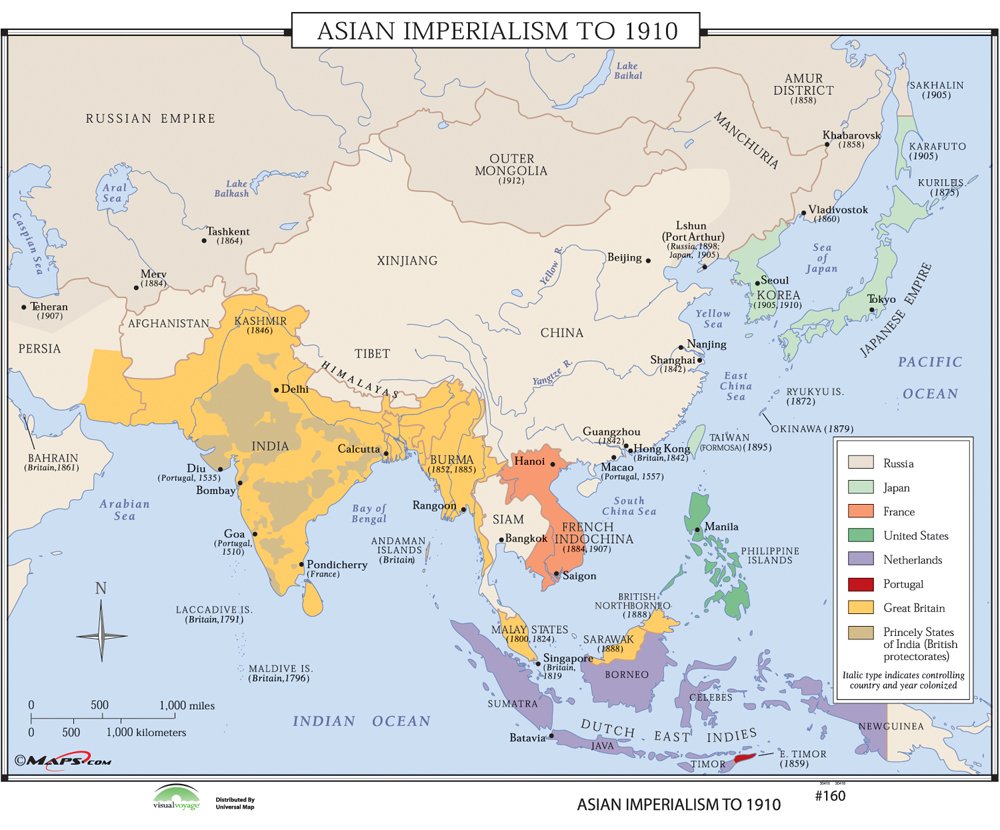 Imperialism In Asia