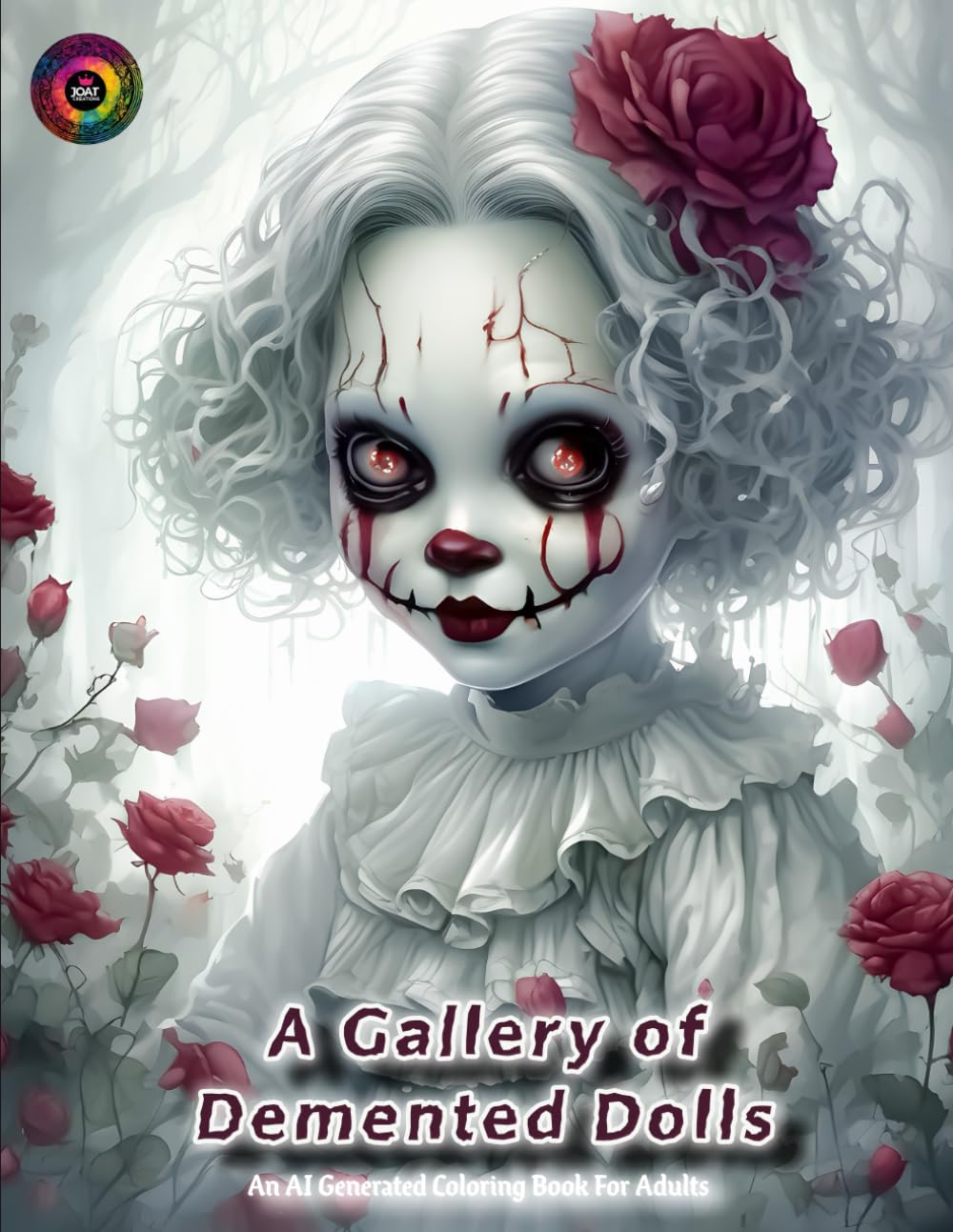 Amazon.com: A Gallery of Demented Dolls: A Coloring Book for Adults ...