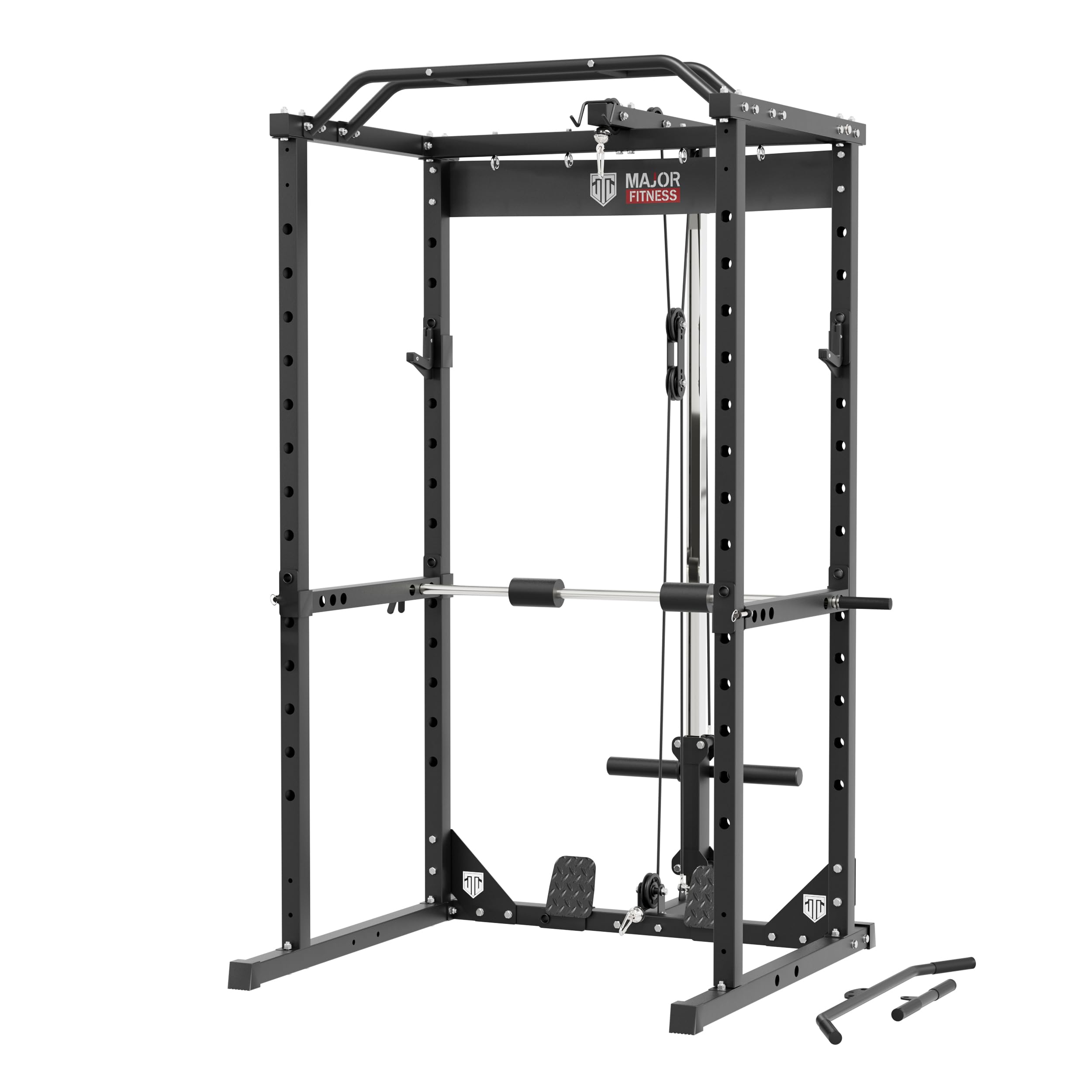Buy Major Fitness Power Cage, Raptor F16 Squat Rack All-in-One 1200lbs ...