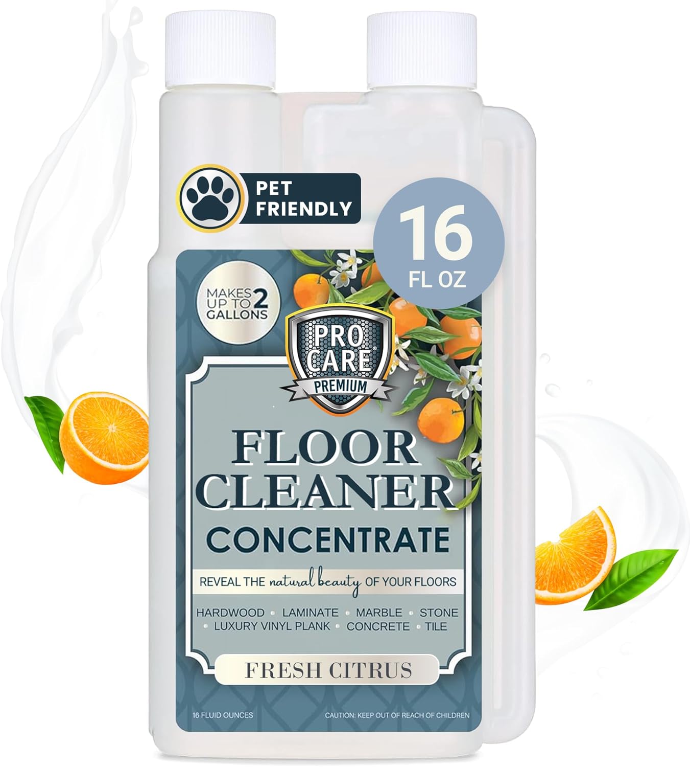 ProCare Citrus Floor Cleaner Concentrate - Solución Chile | Ubuy