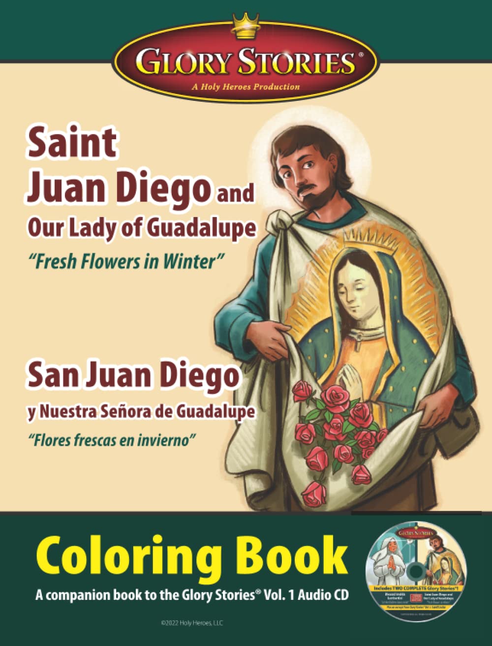 Amazon.com: Saint Juan Diego and Our Lady of Guadalupe Coloring Book ...