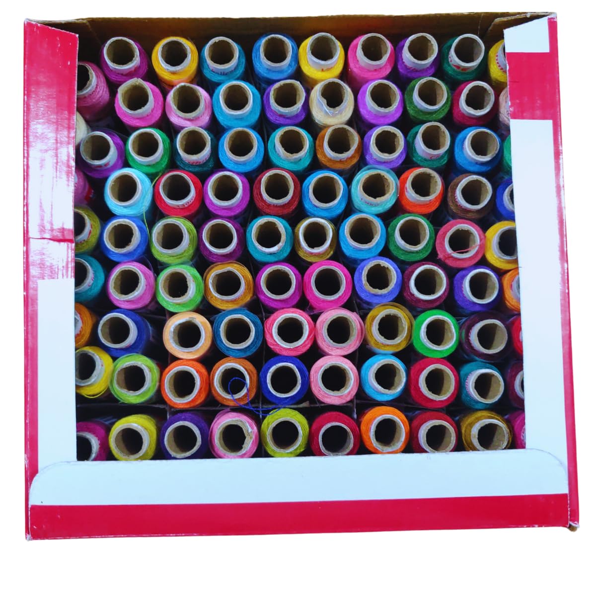 VardhmanAE Threads Challenger 80, 100% Polyester Sewing Thread Ladies ...