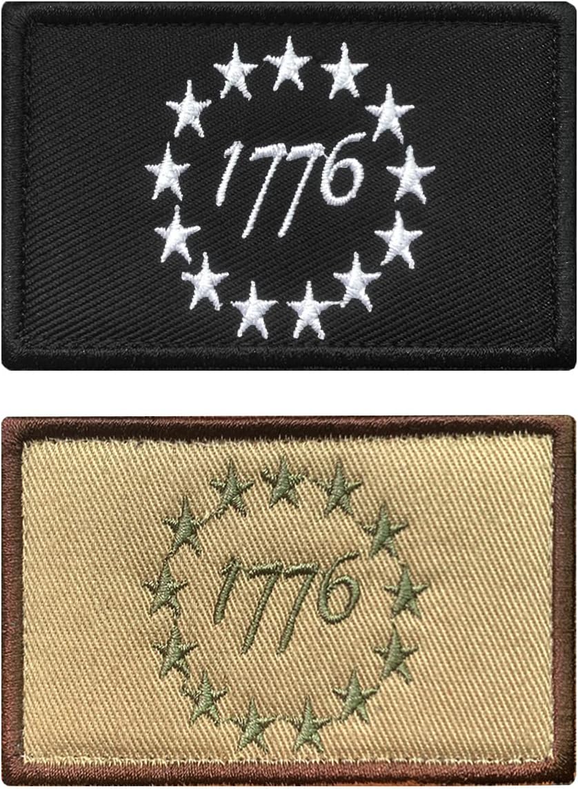 Amazon.com: 1776 American Independence Emblem Tactical USA Morale ...