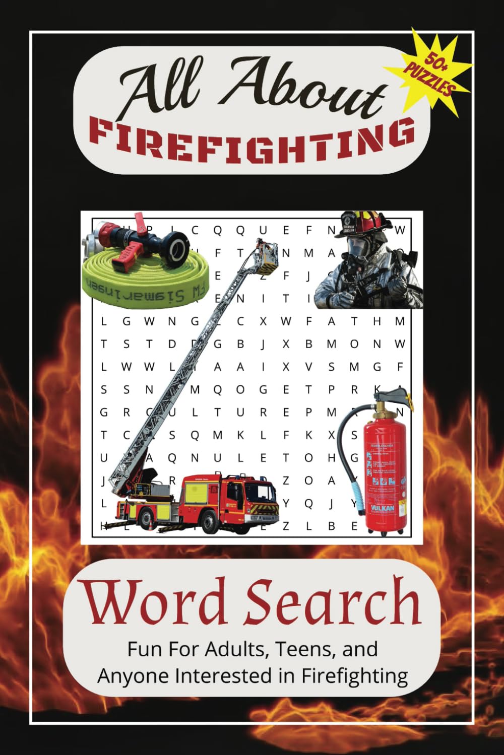 All About Firefighting Word Search Puzzle Book: Word Searches With Easy ...