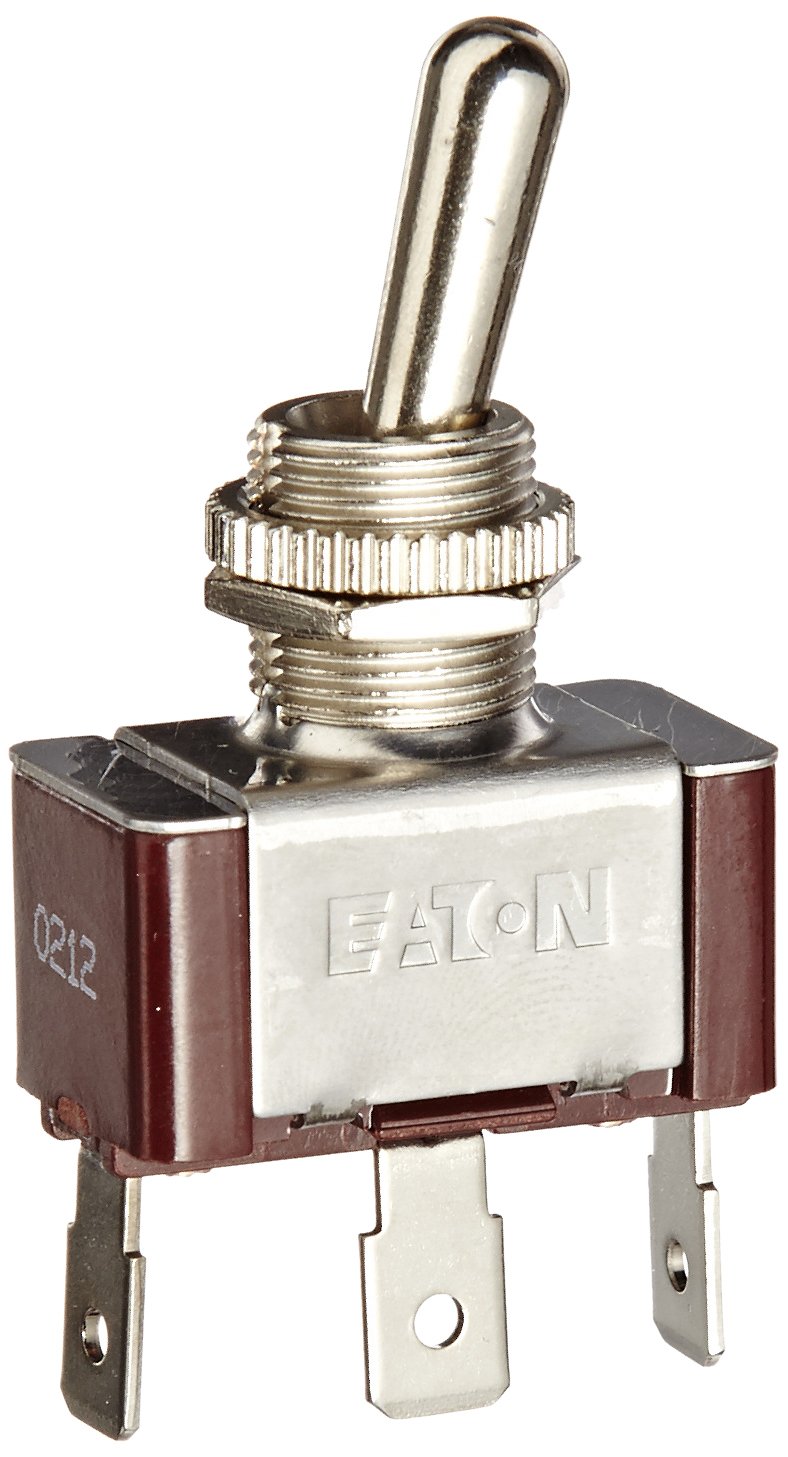Eaton XTD2C1A Toggle Switch, Quick Connect Termination, On-On Action ...