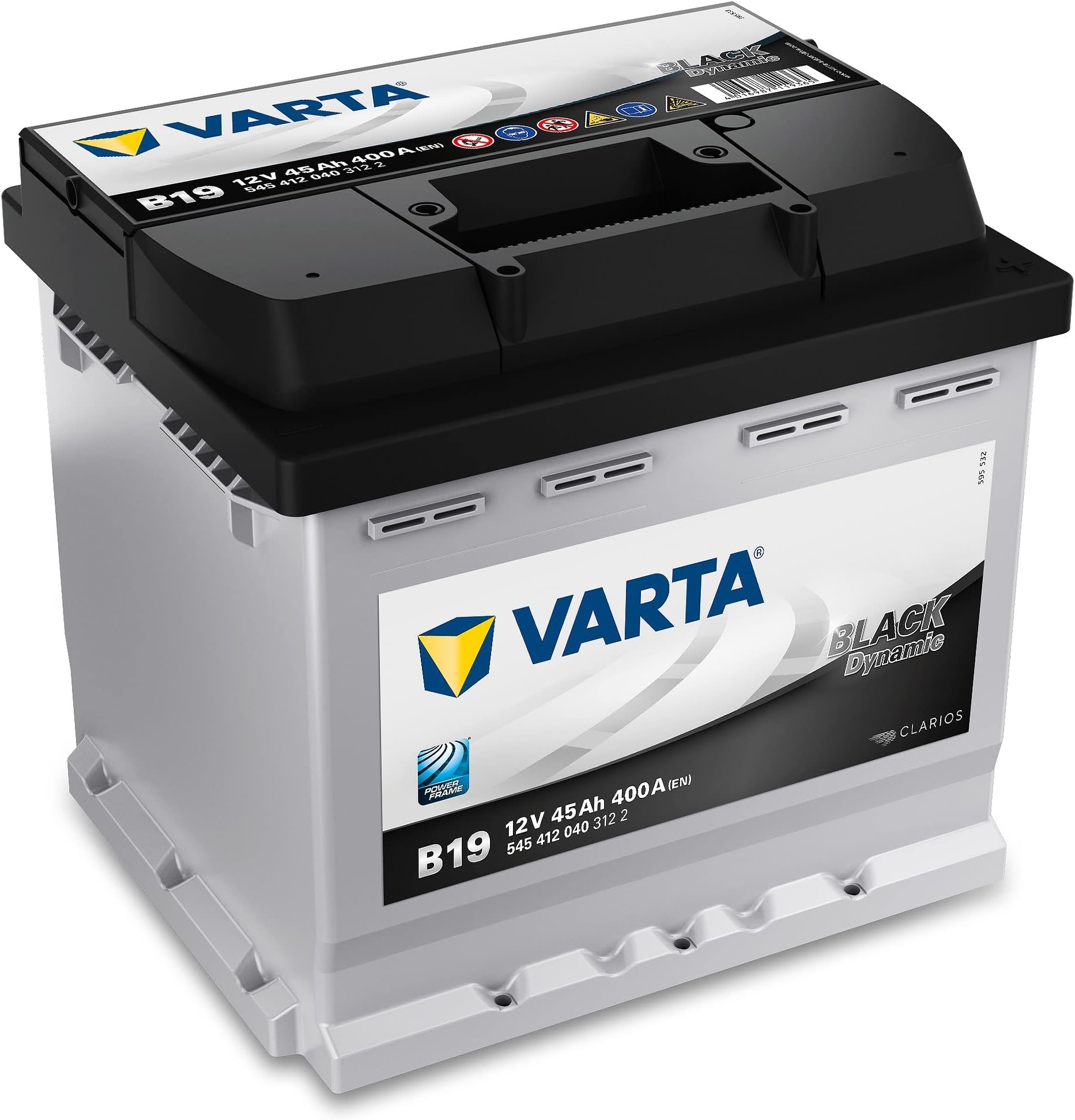 Amazon.fr : Varta Blue Dynamic A14 Batterie Voitures, 12 V 40Ah 330 ...