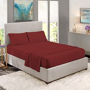 Amazon.com: Premium 100% Cotton Full XL Sheets - 400 Thread Count ...