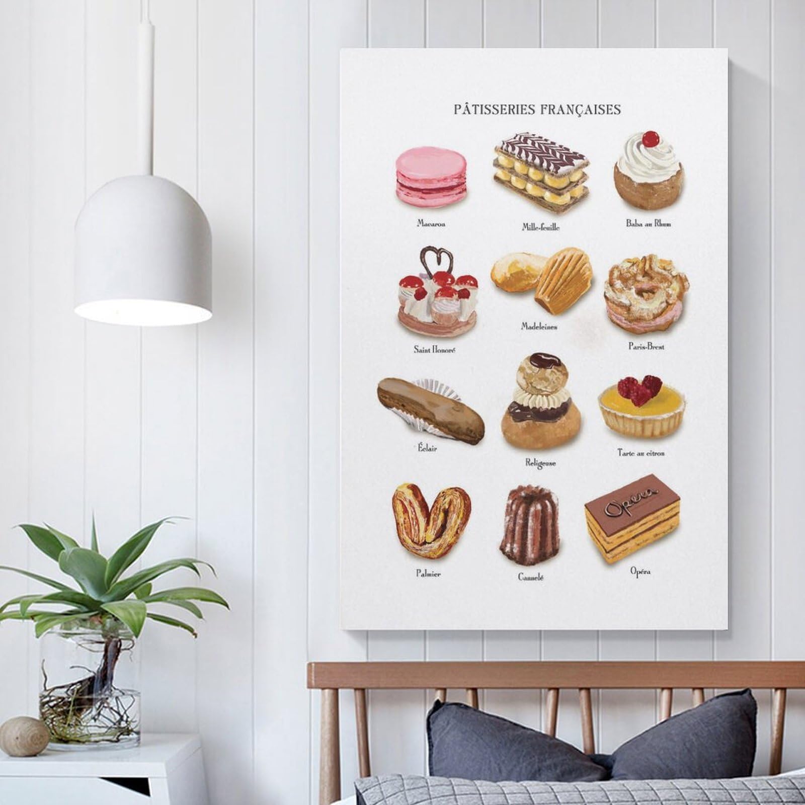 French Patisserie Menu