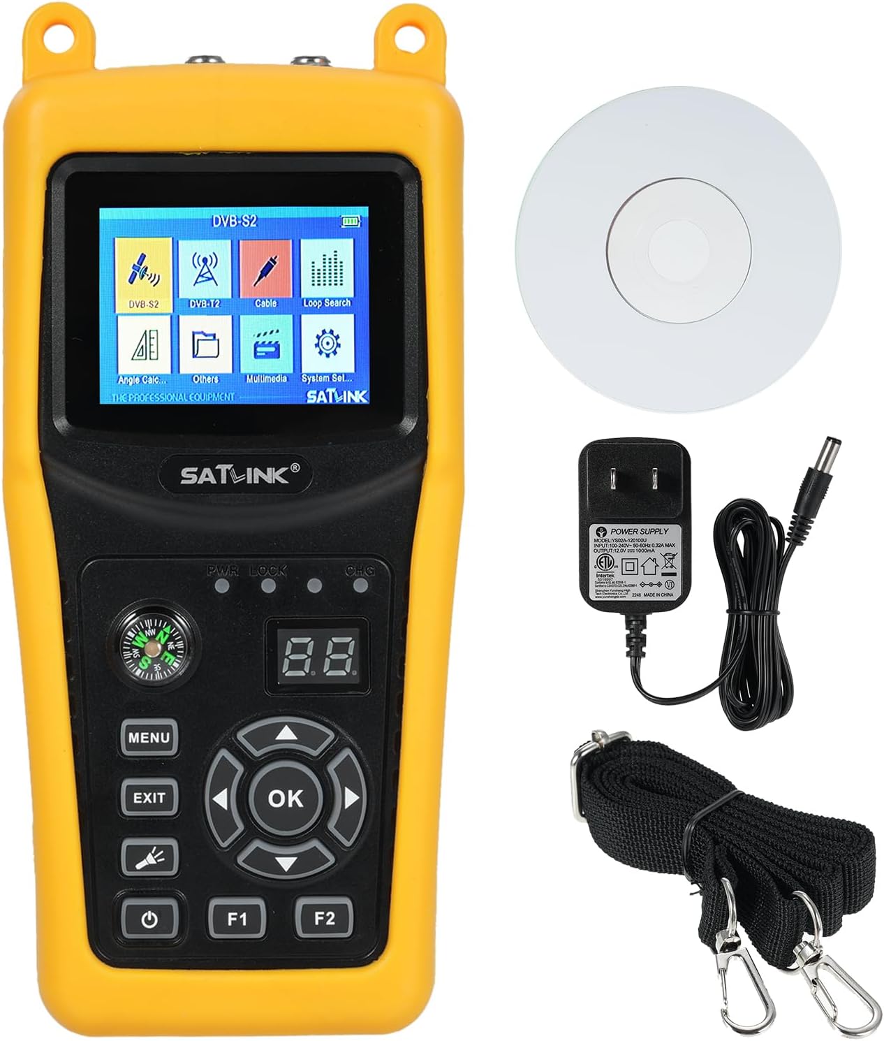 Amazon.com: Satlink ST-5030 DVB-S2/S ISDB-T J83B Digital Satellite ...