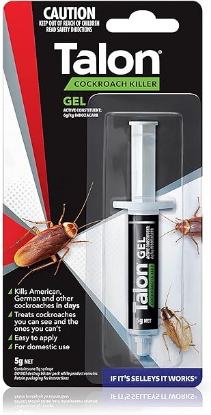 Talon Cockroach Killer Gel 5gm : Amazon.com.au: Health, Household ...