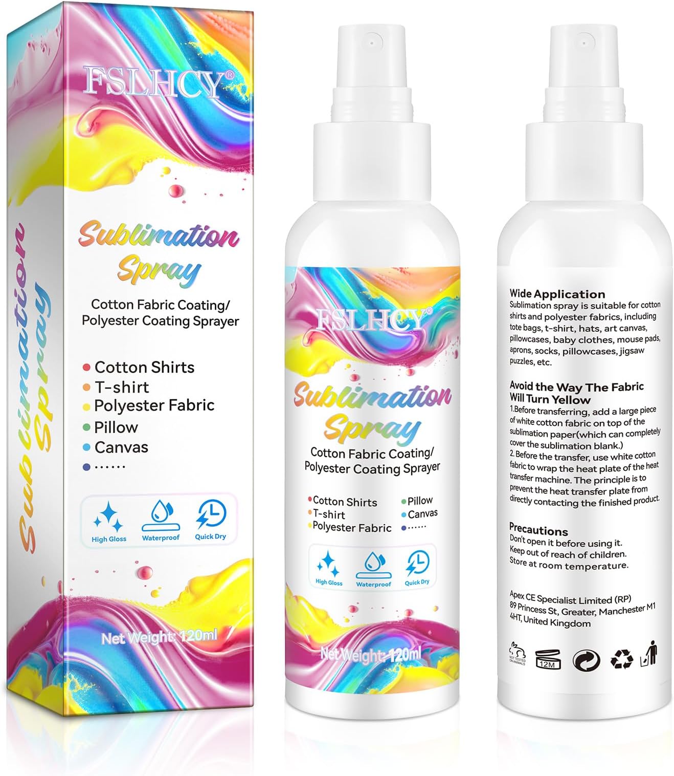 Amazon.com: Sublimation Coating for cotton polyester